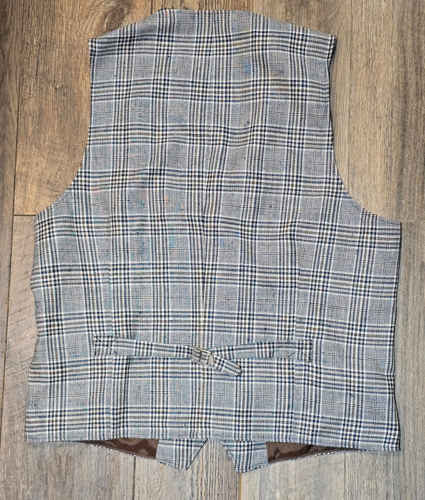 Roy Robson Slim Fit Linen and Cotton mix Waistcoat – Retreat Clothing