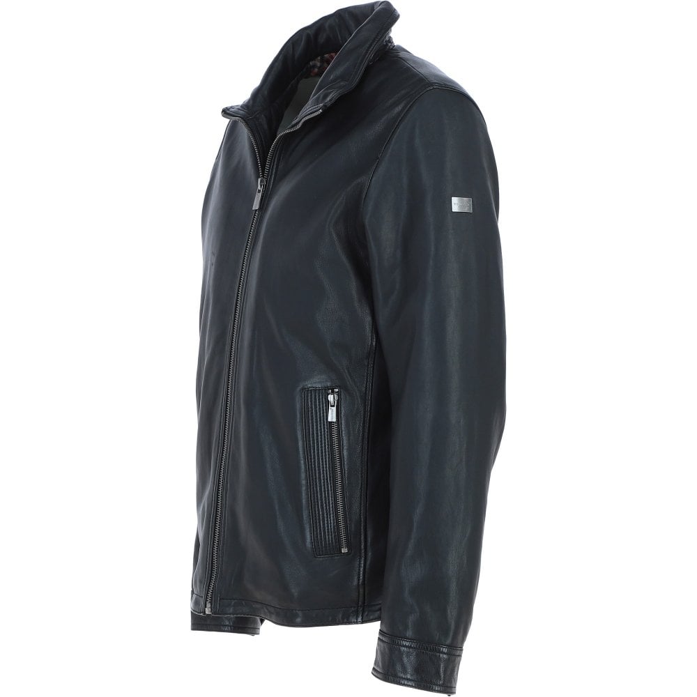 Trapper Men's No. 1 Leather Jacket Black – Retreat Clothing