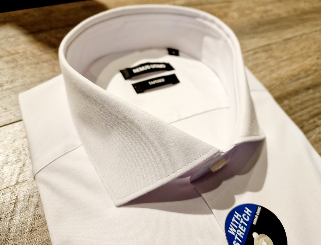 Remus Uomo Tapered Fit Cotton Stretch Shirt – Retreat Clothing